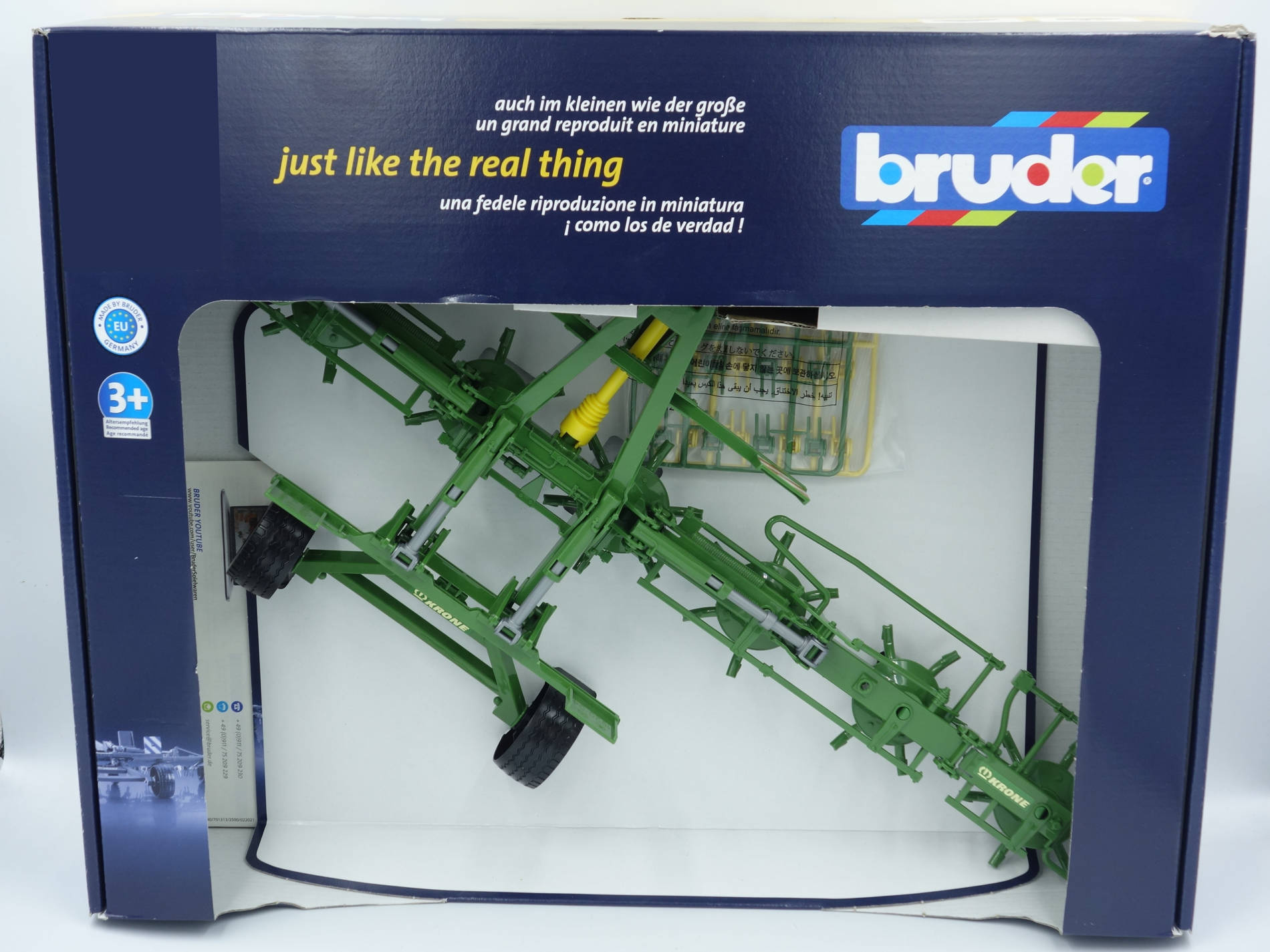 Model przetrząsarki karuzelowej Krone