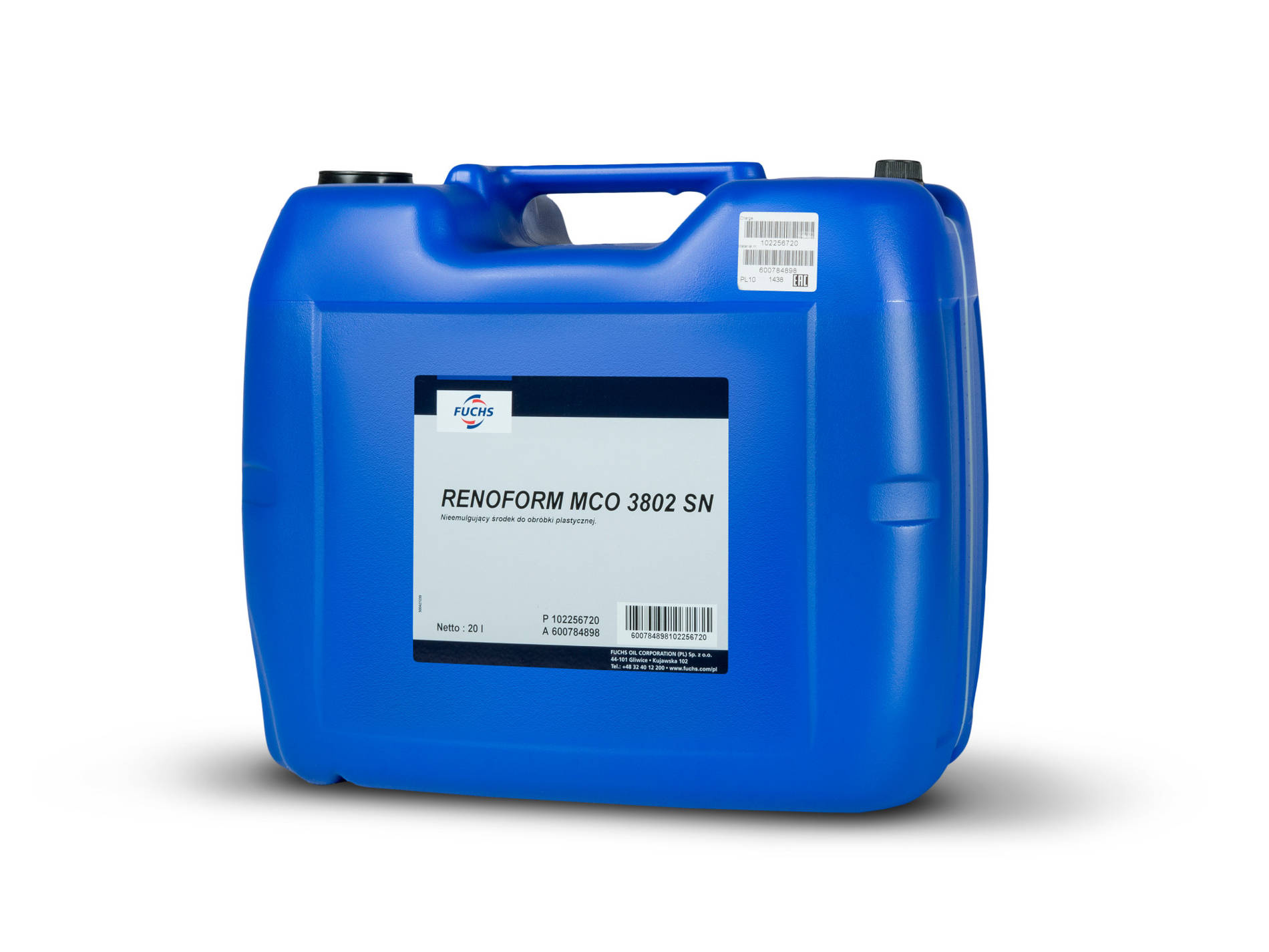 Olej karoseryjny Fuchs Renoform MCO 3802 SN 20L - Aldomarket.pl