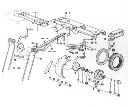 Palec prawy do przetrząsacza PZ-340 - Aldomarket.pl